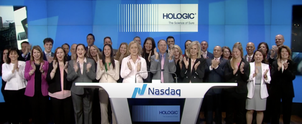 Hologic Rings Nasdaq Opening Bell to Kick Off Breast Cancer Awareness ...